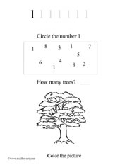 Free Printable Numbers Worksheets and Activity Sheets for Kids